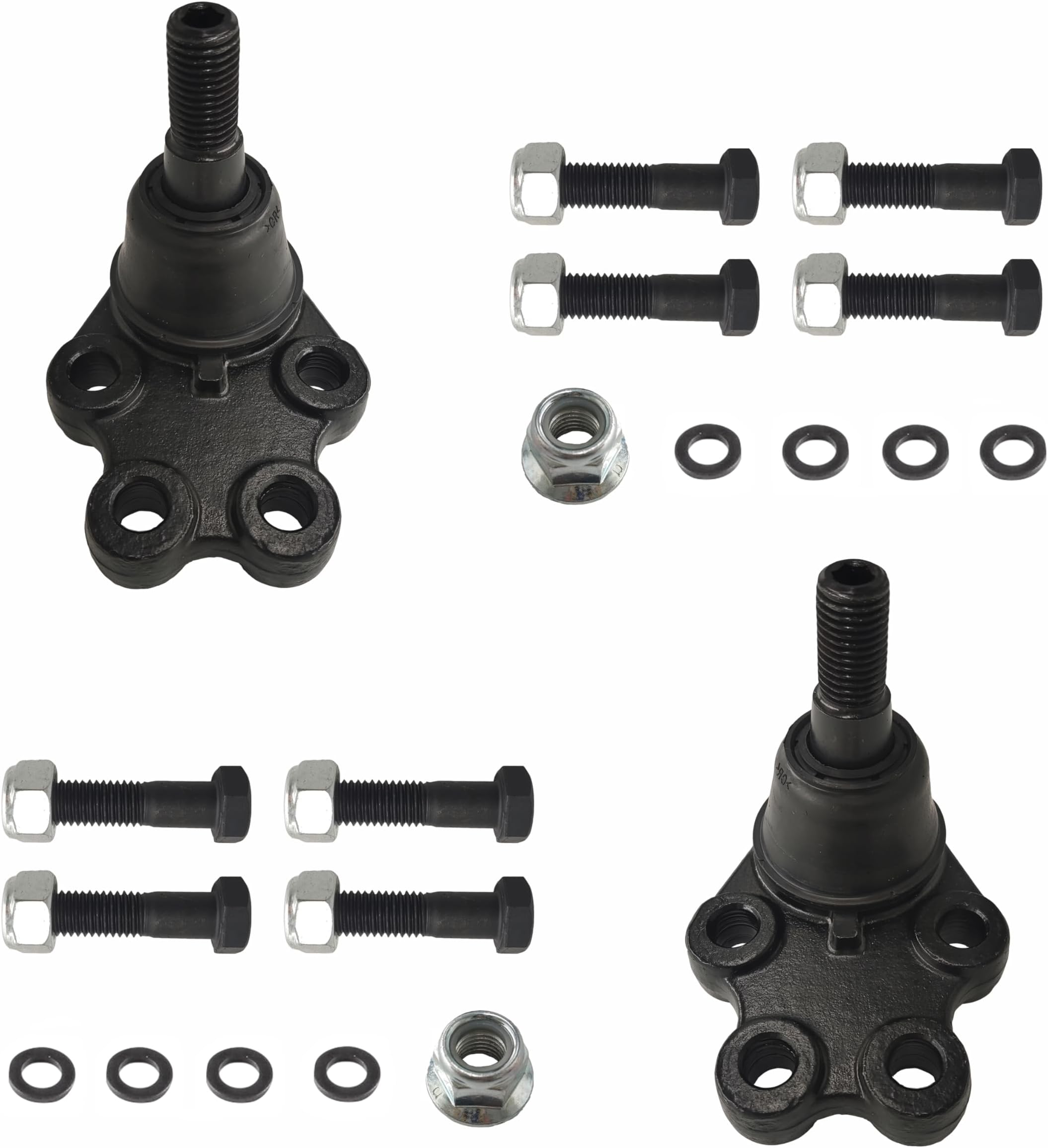 Amazon.com: ASTARPRO - RWD Front Lower Ball Joints for 99-06 Sierra ...