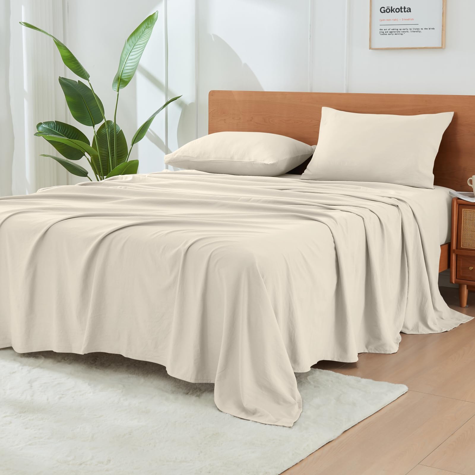 Amazon.com: GOKOTTA Microfiber Sheets King, 16-inch Deep Pocket King ...