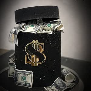 Amazon.com: Dollar Sign Cake Topper,Money Casino Poker Cake Topper ...