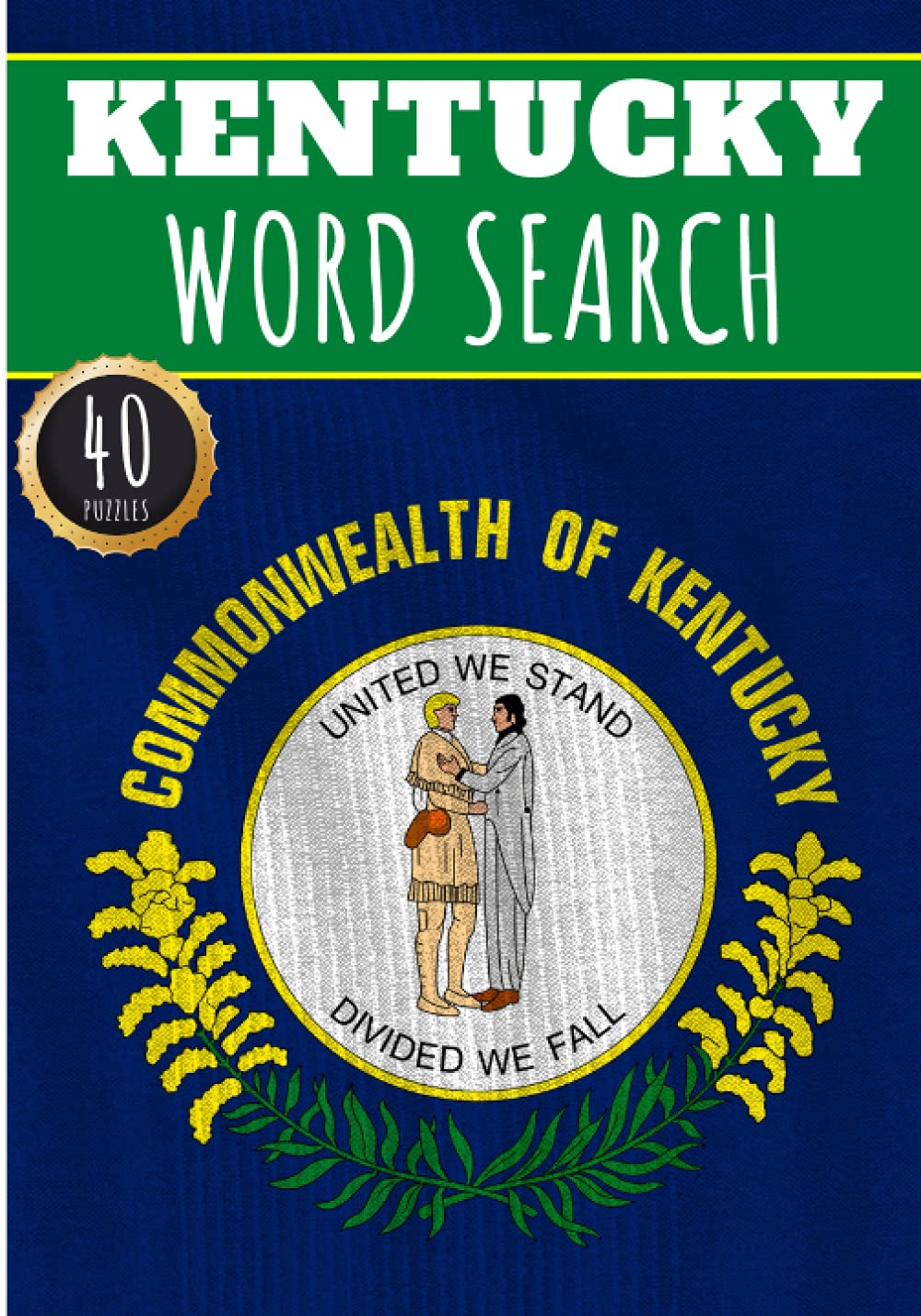 Kentucky Word Search: 40 Fun Puzzles With Words Scramble for Adults ...