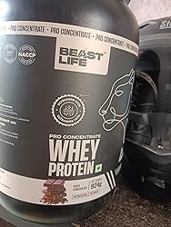 BEASTLIFE Whey Protein Powder With Ultrasorb Tech,Isorich Blend,24G ...