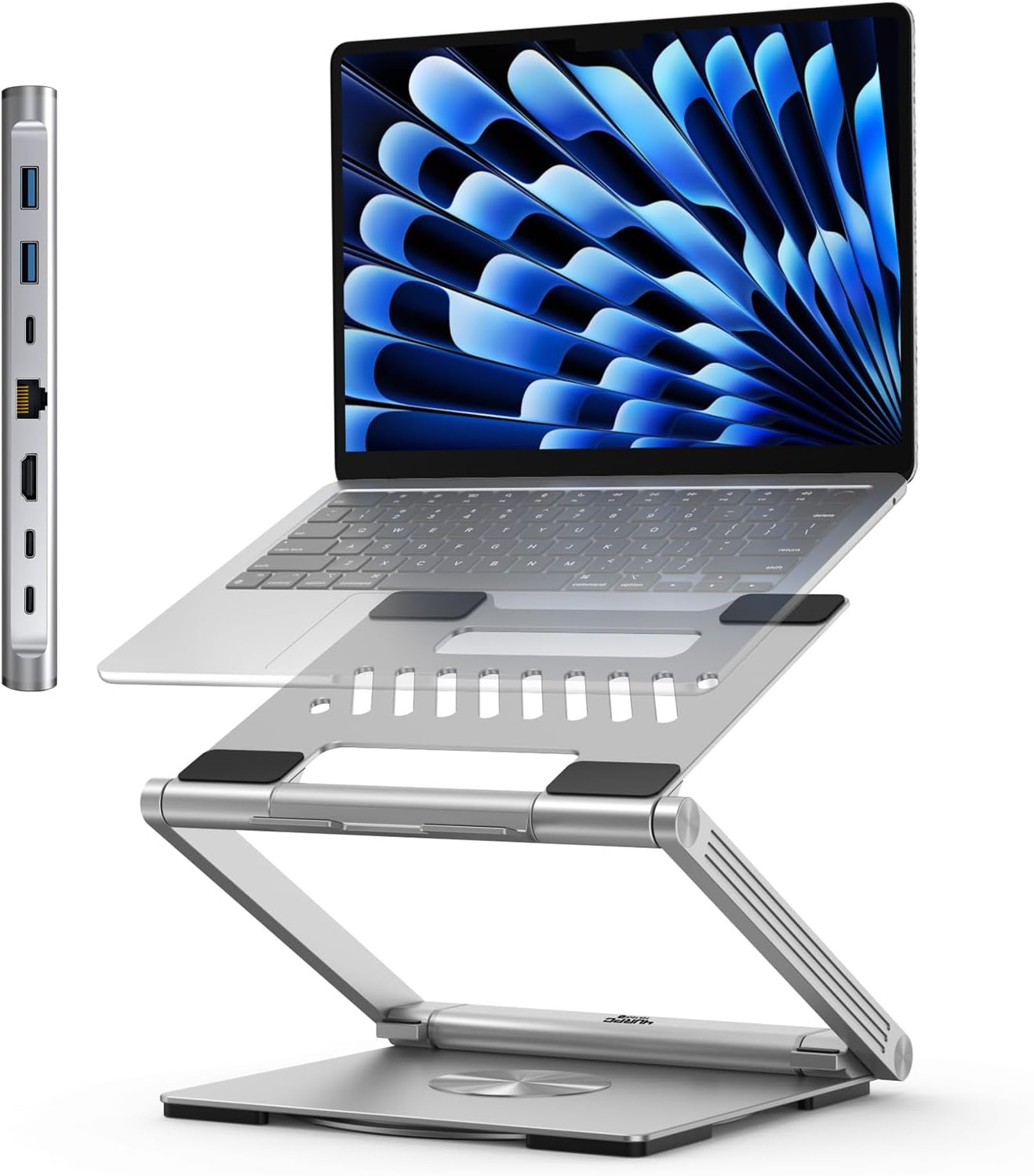 Amazon.com: 4URPC Laptop Docking Station, 10 in 1 Dual Monitor ...