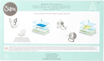 Amazon.com: Sizzix Big Shot Plus Standard Adapter Pad A 660584, One Size