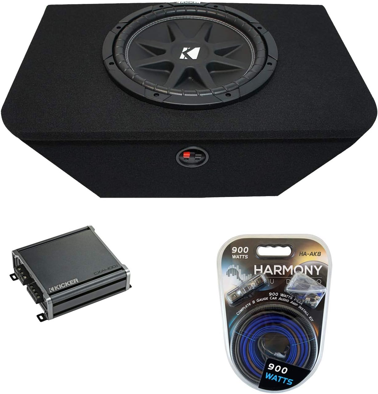 Amazon.com: Kicker Bundle Compatible with 2000-09 Honda S2000 C12 Comp ...