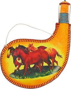 Amazon.com | Tofficu Wine Jug Leather Bota Bag Bottle Wine Leather ...