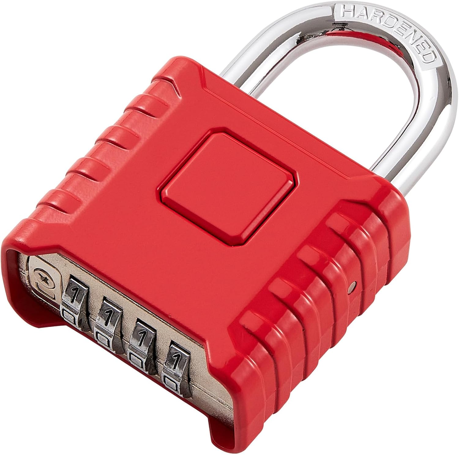 1 Pack disecu Heavy Duty 4 Digit Combination Lock, One Touch Unlocking ...