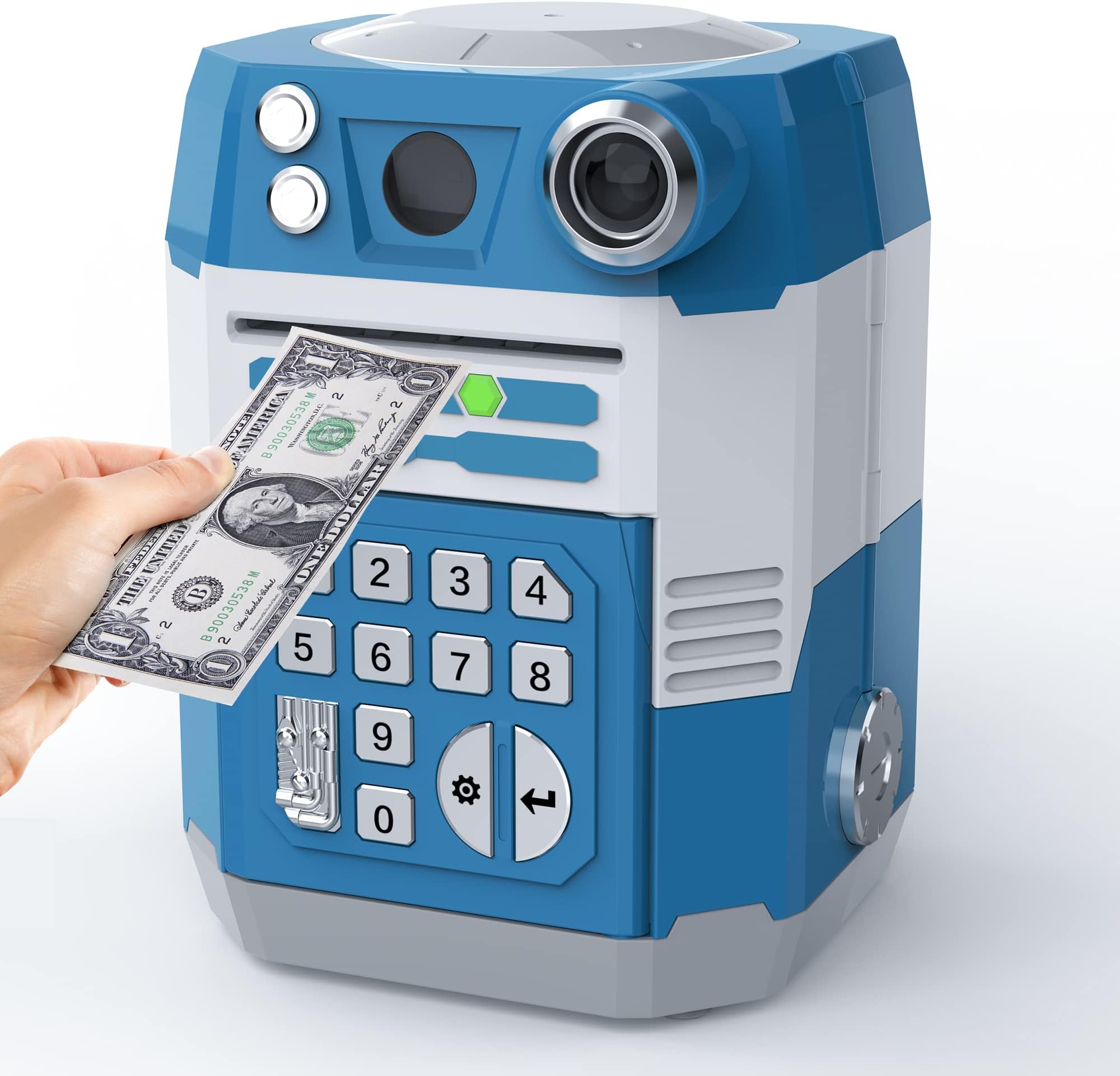 Amazon.com: LIKE Teller ATM Bank Perfect Toy to Instill Saving Habit ...