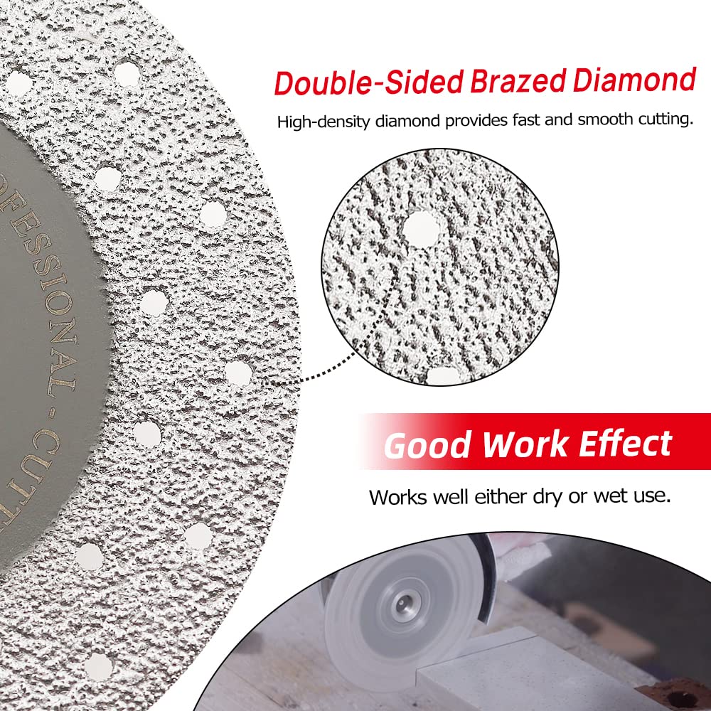 Snapklik.com : Diamond Cutting And Grinding Disc 4 Inch Double Sided ...