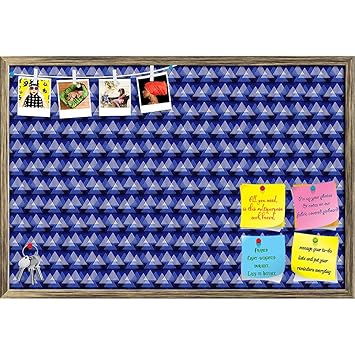 ArtzFolio Geometric 3D Triangles Pattern D5 Bulletin Board Notice Pin ...