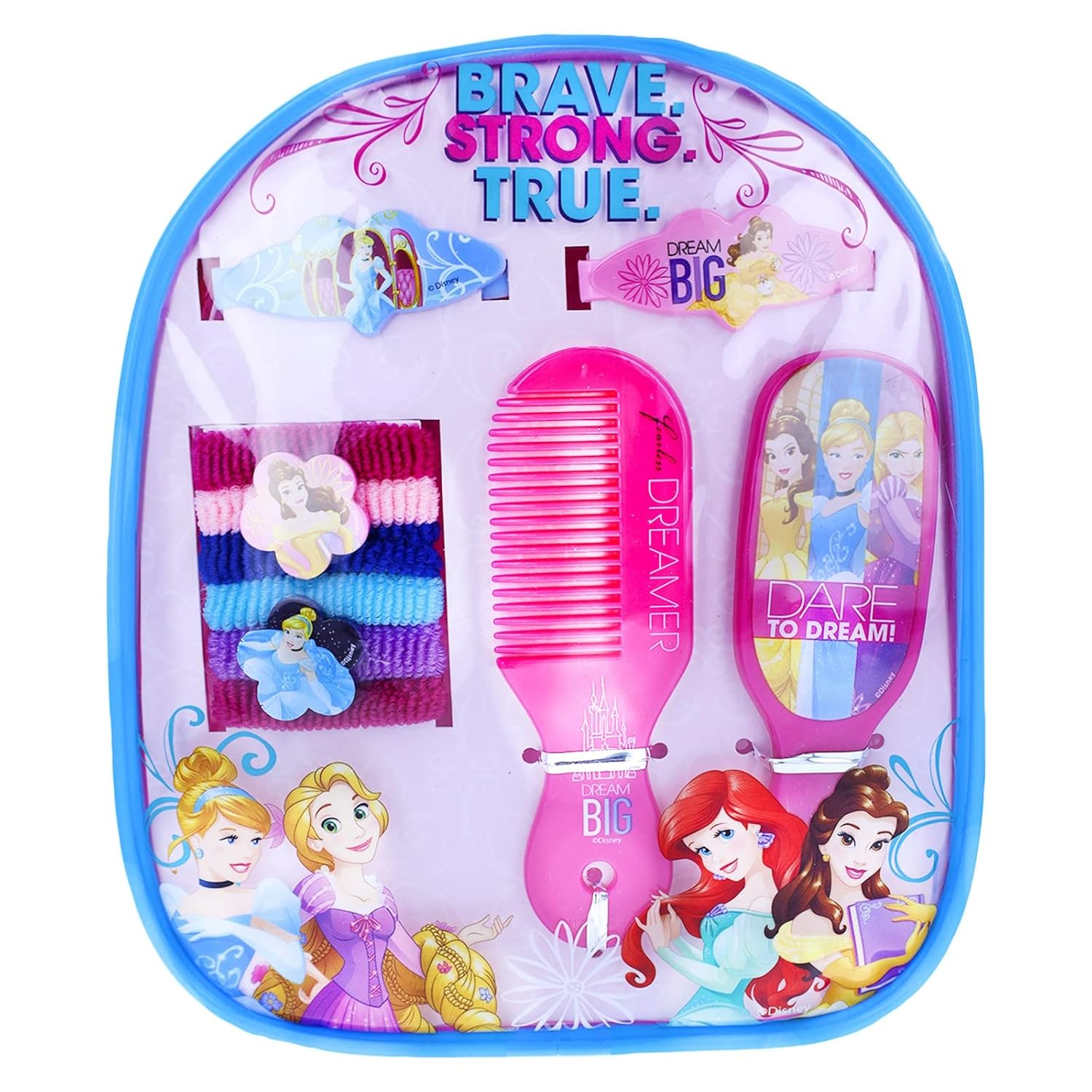 Amazon.com : Disney Princess Hair Accessory Gift Pack -Princess Hair ...
