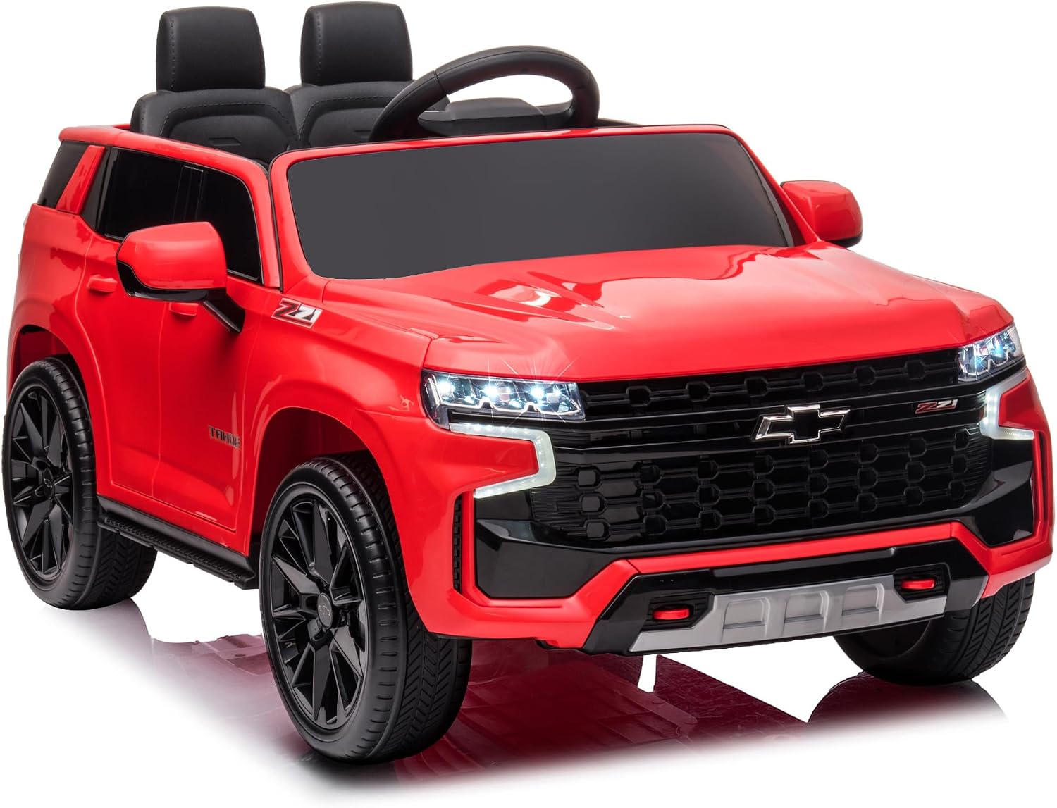 Kids Chevrolet Tahoe 12V Ride-On Car with Remote Control.