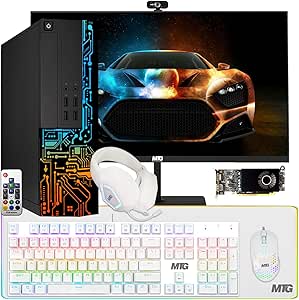 Amazon.com: TechMagnet Gaming PC Desktop, Intel Core i7, Siwa 8, AMD RX 550 4GB DDR5, 16GB RAM ...