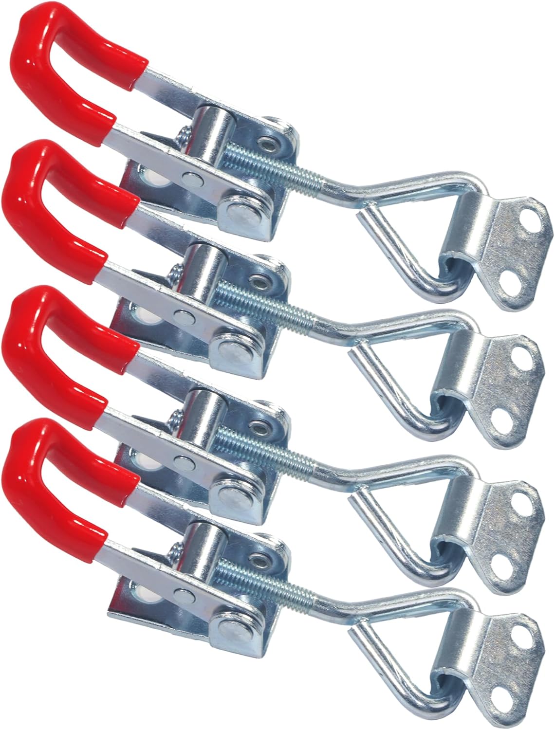 HANLATO 4PCS Toggle Latch Clamp 4001, Heavy Duty Adjustable Toggle ...