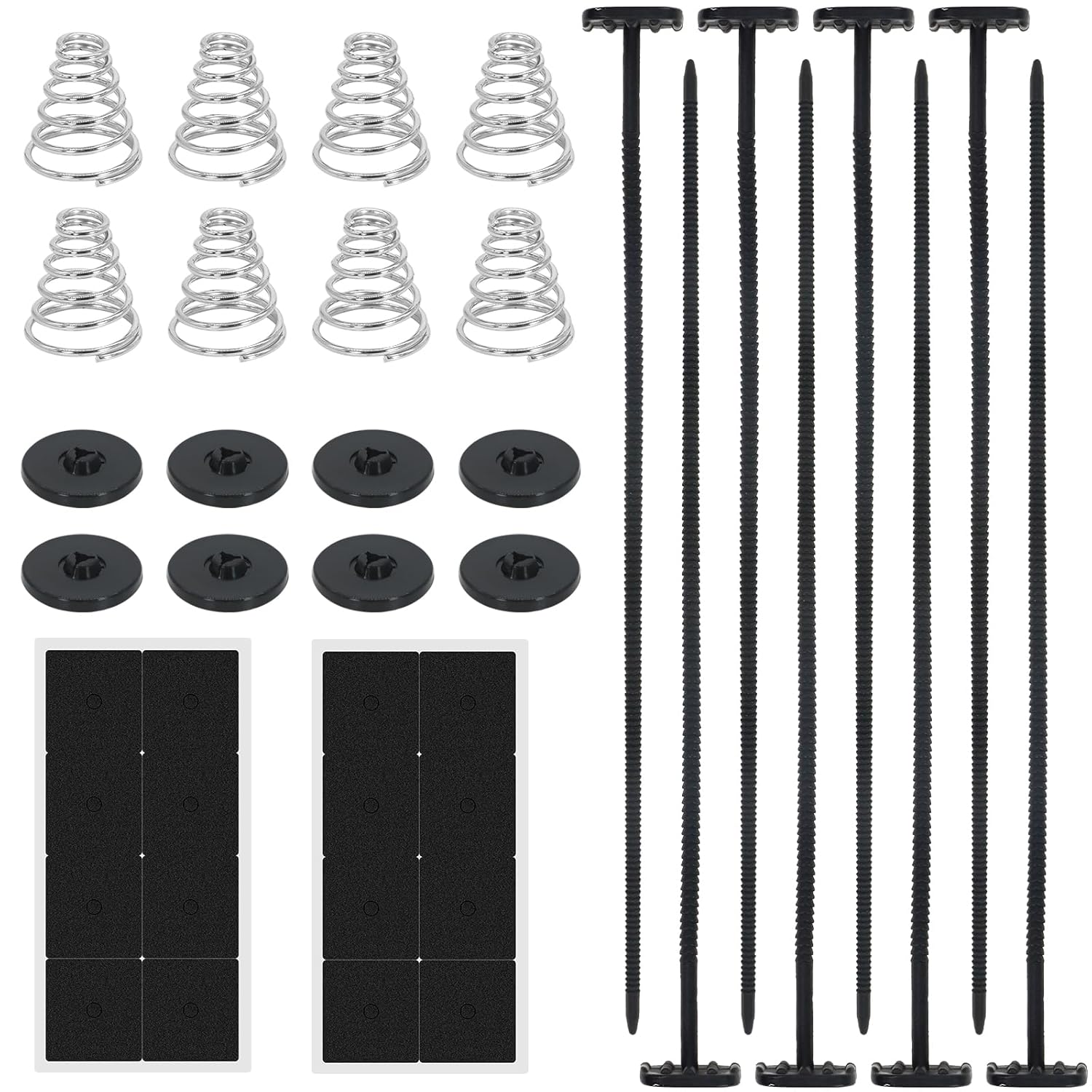Amazon.com: 2 Pack Fan Mounting Kit, Radiator Fan Zip Ties Clips ...