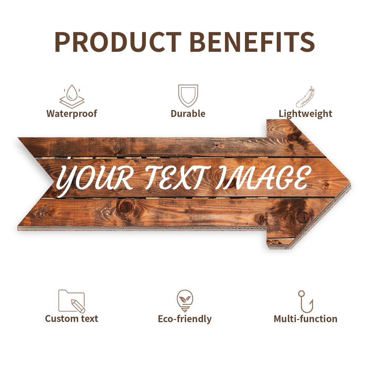 Old Wooden Arrow Signs