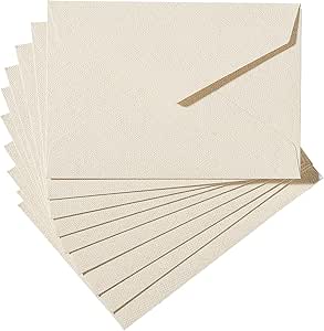 Amazon.com : 20 Pcs White Envelopes 4 x 6,A6 Envelopes, Card Envelopes ...