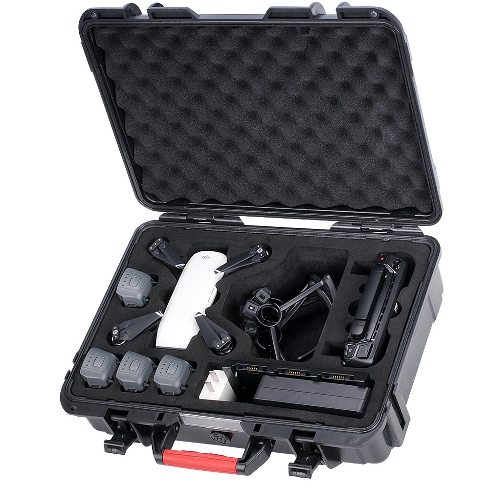 Smatree Carrying Case for DJI Spark, Waterproof Hard Portable Case for ...