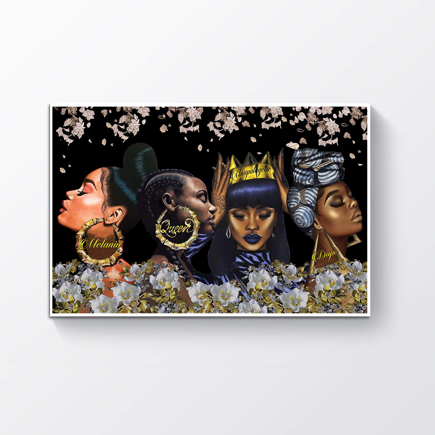 Buy DesDirect Store Beautiful Black Queen Woman Dope Melanin ...