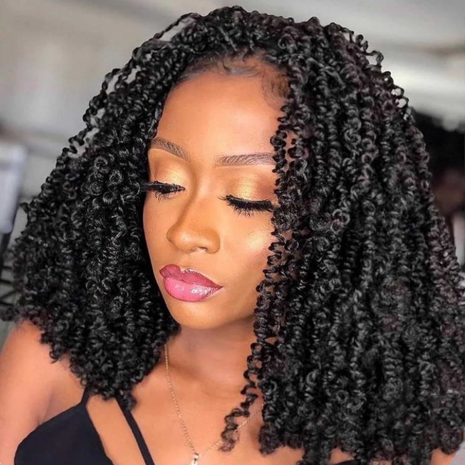 Amazon.com : 10 Inch Yanky Plus Twist Crochet Braids Hair 10 packs Pre ...