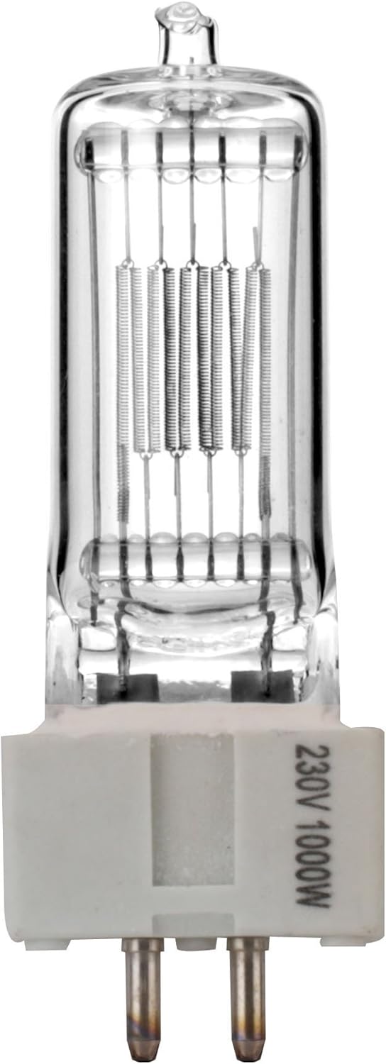 10 PCS CP70 GX9.5 230v 1000w Halogen Lamp for Spotlight, JTSF9648 ...