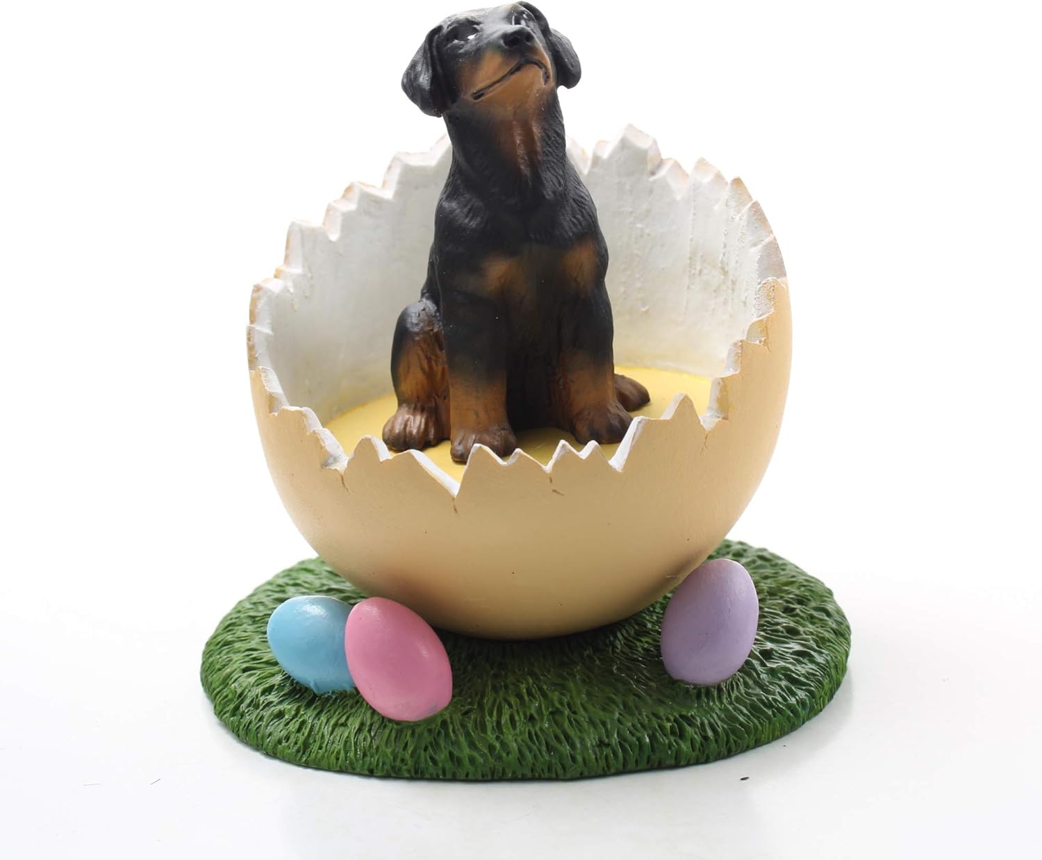 Amazon.com: Conversation Concepts Easter Egg Doberman Black Uncropped ...