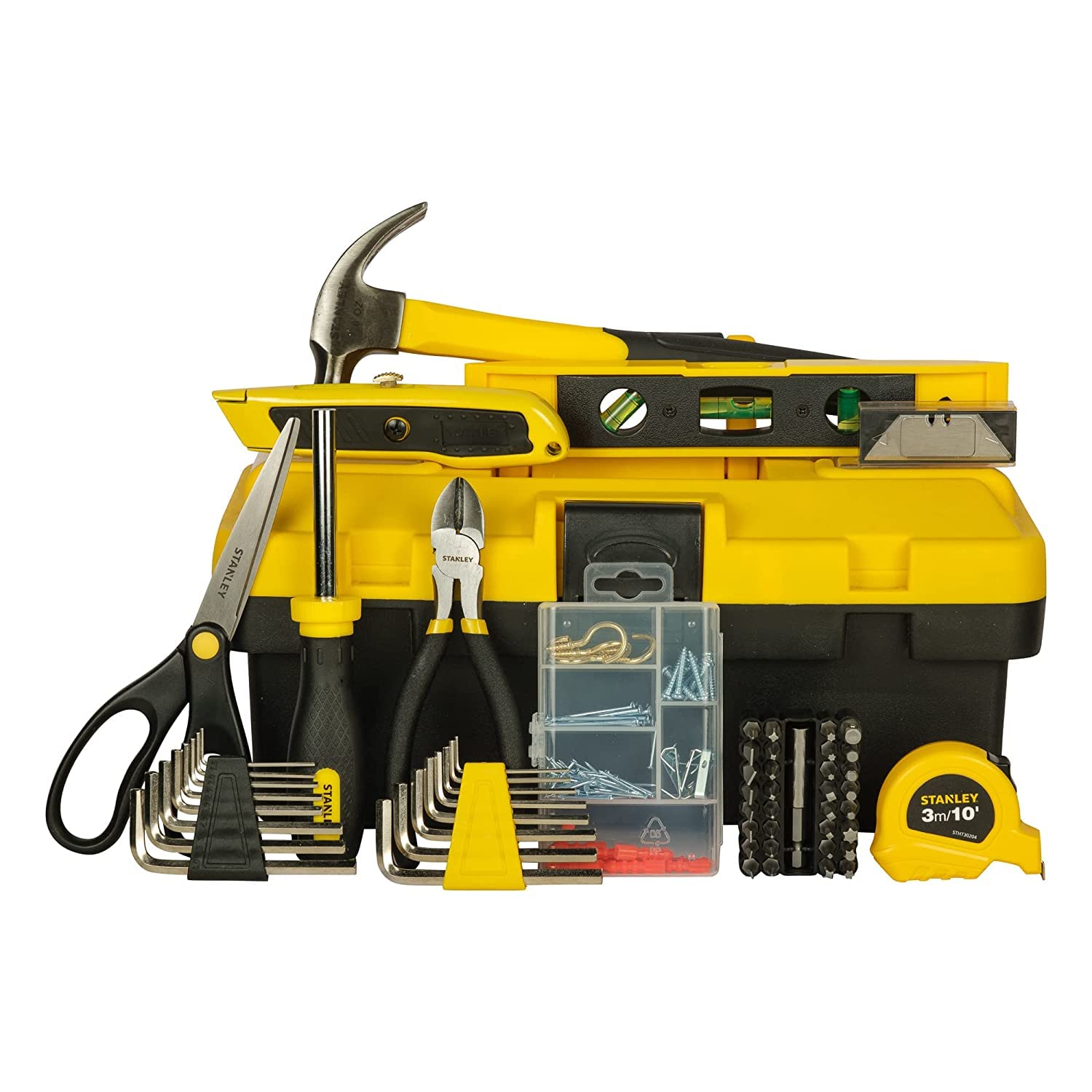 STANLEY STHT81199-LA Mixed Hand Tool Set, 167 Piece : Amazon.in: Home ...