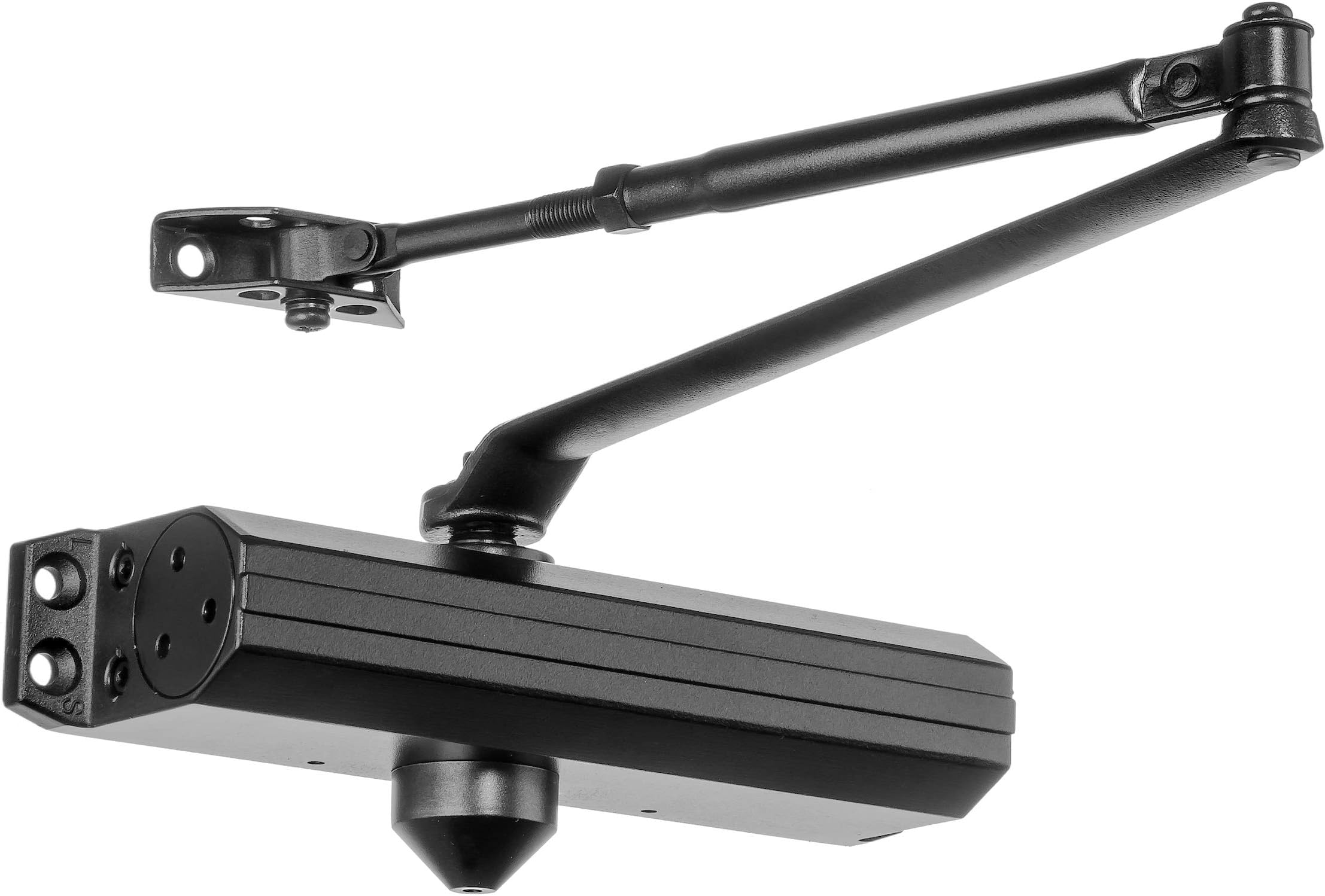 Global Door Controls Compact Commercial Door Closer in Aluminum with ...