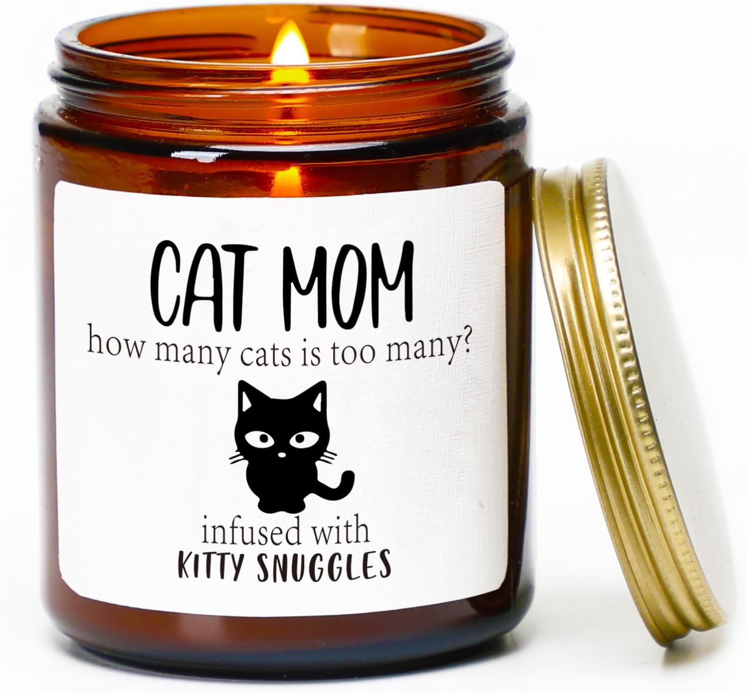 Amazon.com: Jar Candle - Light This Drink Wine And Pet The Cat : Home ...