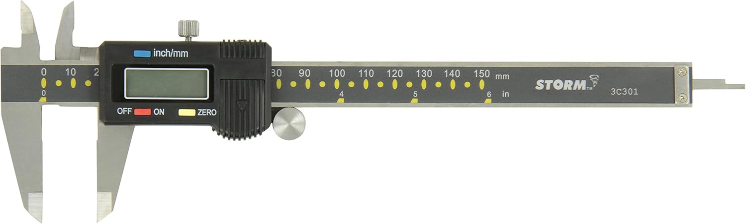 Central Tools 3C301 6" Digital Caliper : Amazon.ca: Industrial & Scientific