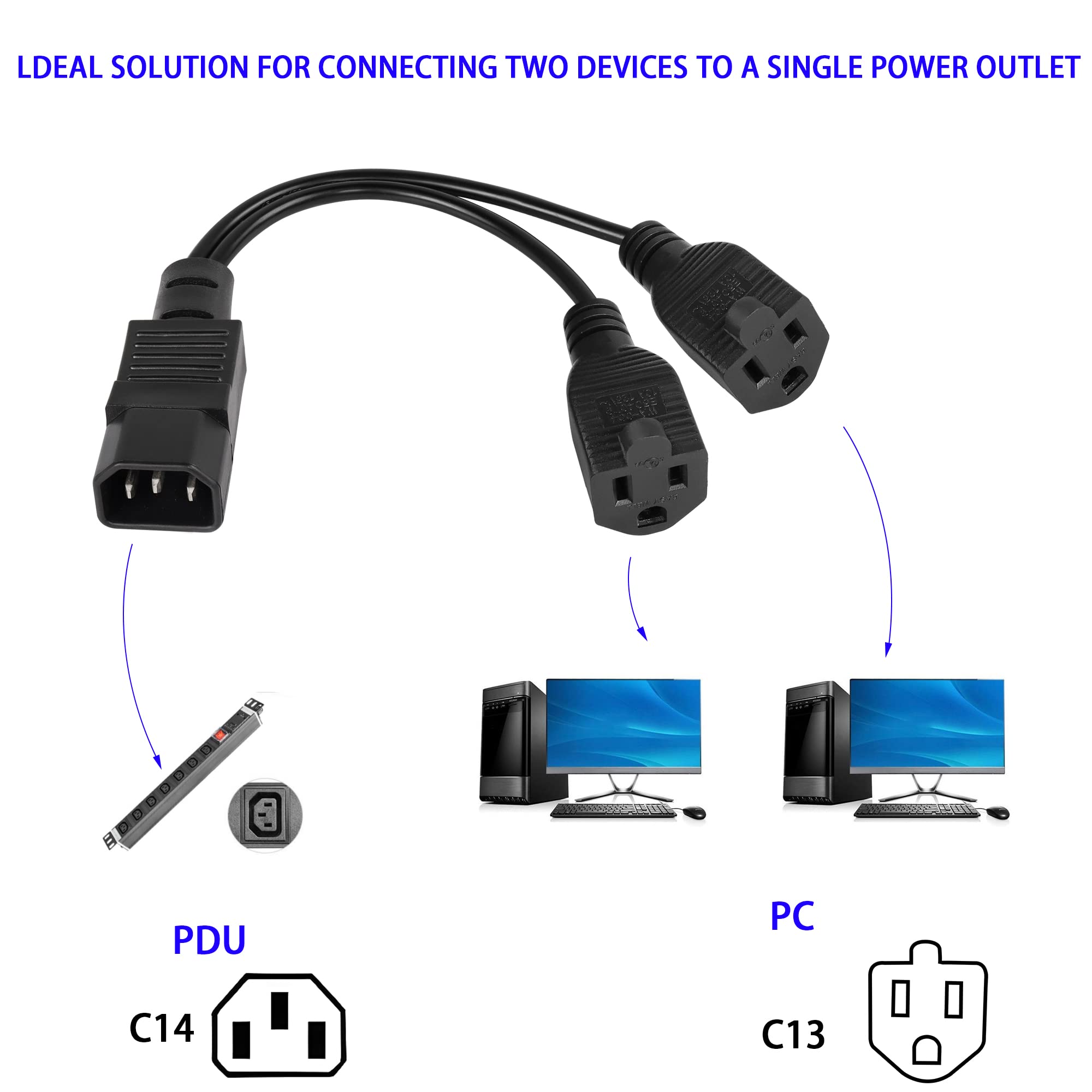 10a250v Cable 220 230v 50hz 240v Main C13 C14 Connector, 42% OFF