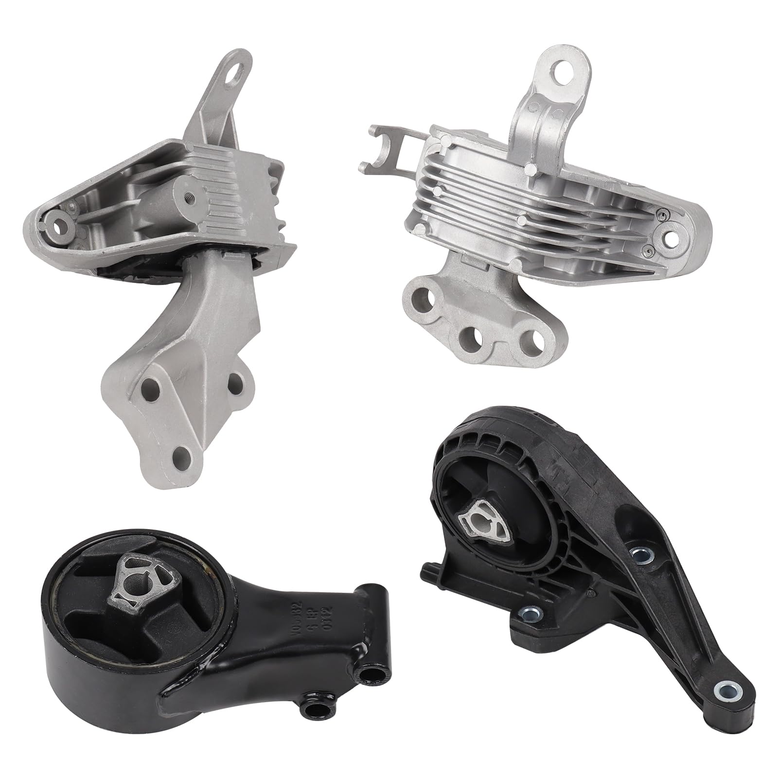 Amazon.com: Engine Motor Mounts Set - Compatible with Chevrolet Cruze ...