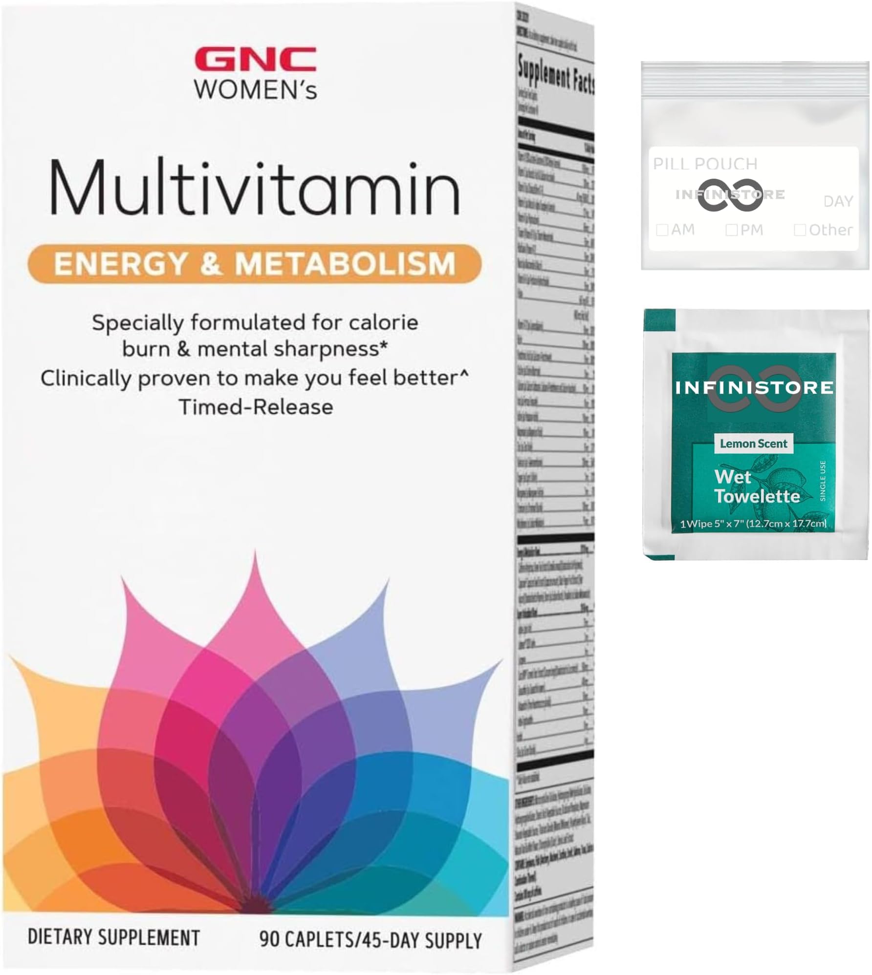 Amazon.com: GNC Women's Multivitamin Active Without Iron |Supports an ...
