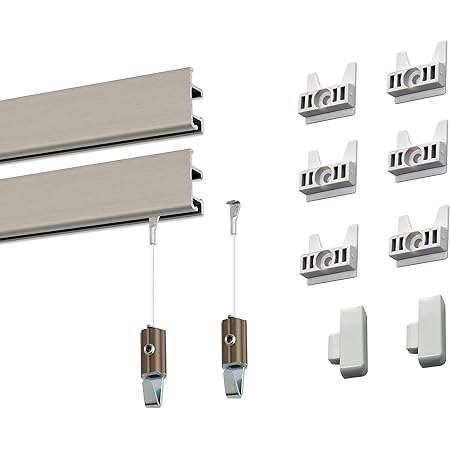 Complete Art Hanging System, Gallery Art Quality: Display art with ...