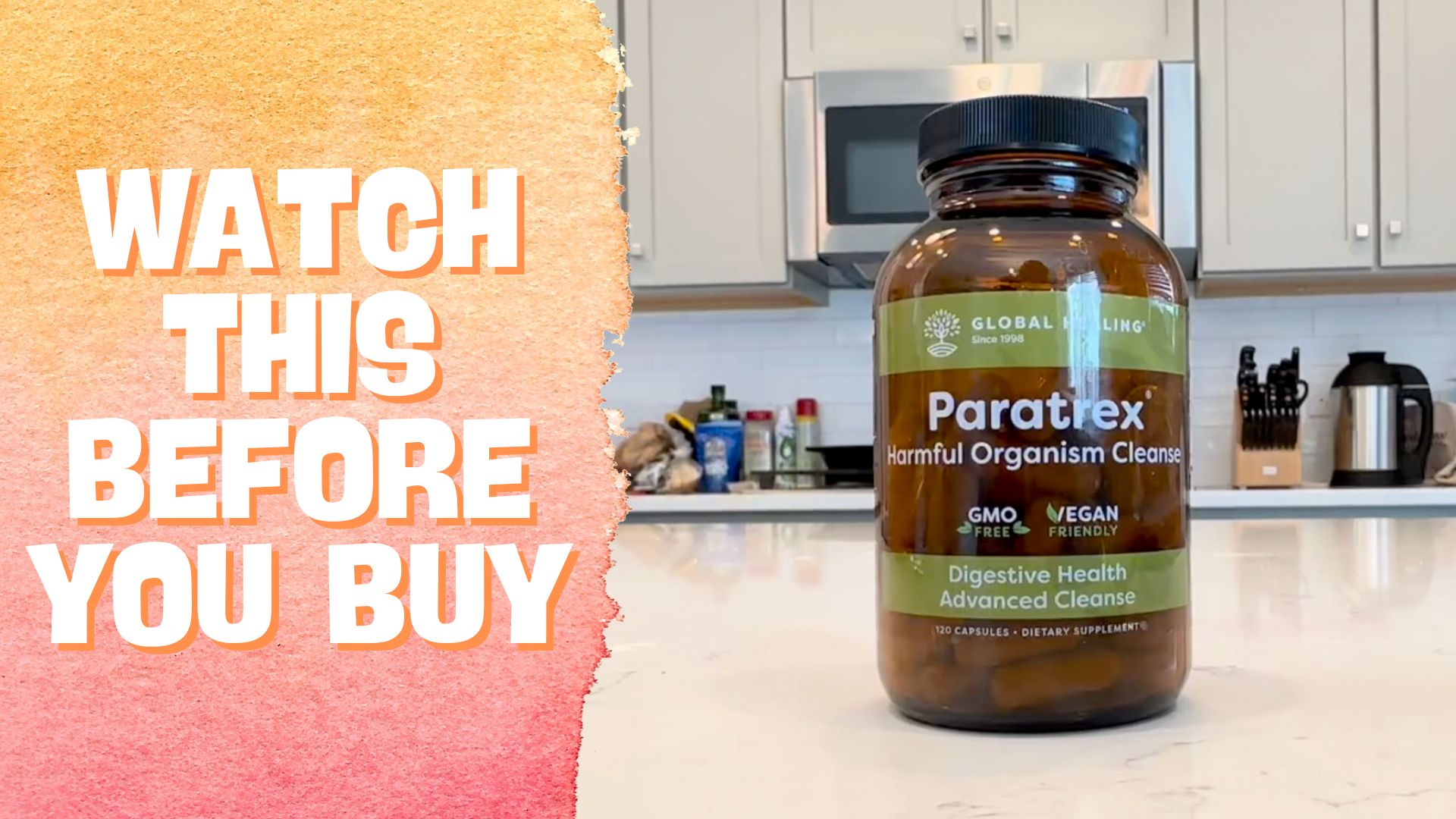 Watch My Honest Review of Global Healing Paratrex on Amazon Live