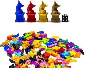 Amazon.com: BoardGameSet 50PCS Egypt Anubis Bust Statue Marker | Gaming ...