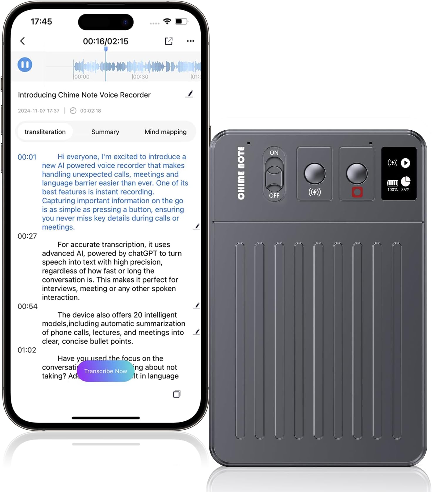 Amazon.com: PLAUD Note AI Voice Recorder with 2 Cases, Voice Recorder ...