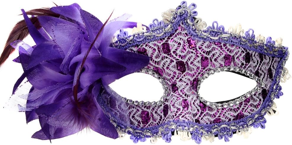 Amazon.com: Masquerade Party mask Venetian of Realistic Silicone ...