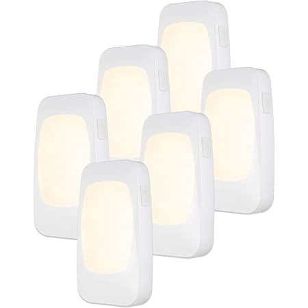 GE 4-in-1 Power Failure LED Night Light, 2 Pack, Dusk-to-Dawn Sensor ...