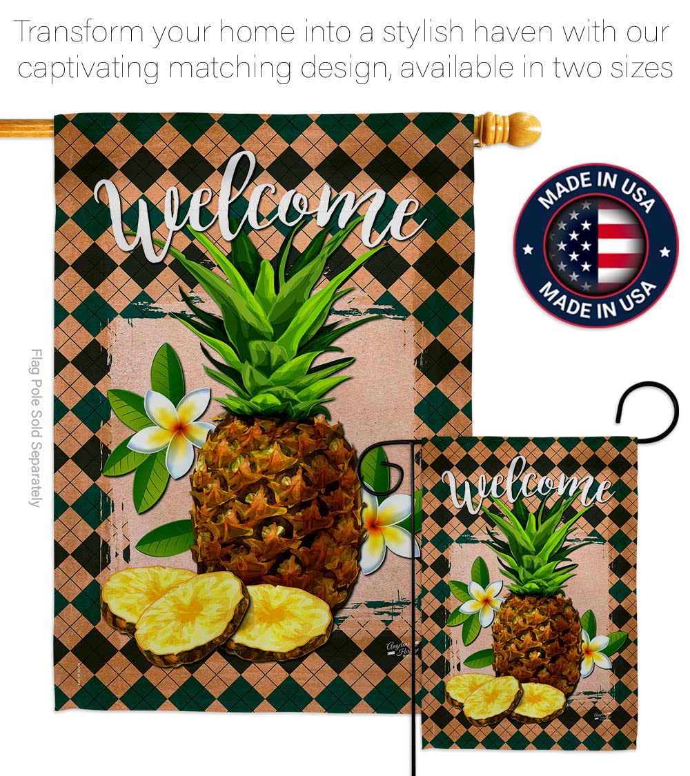 Pineapple Welcome In Color