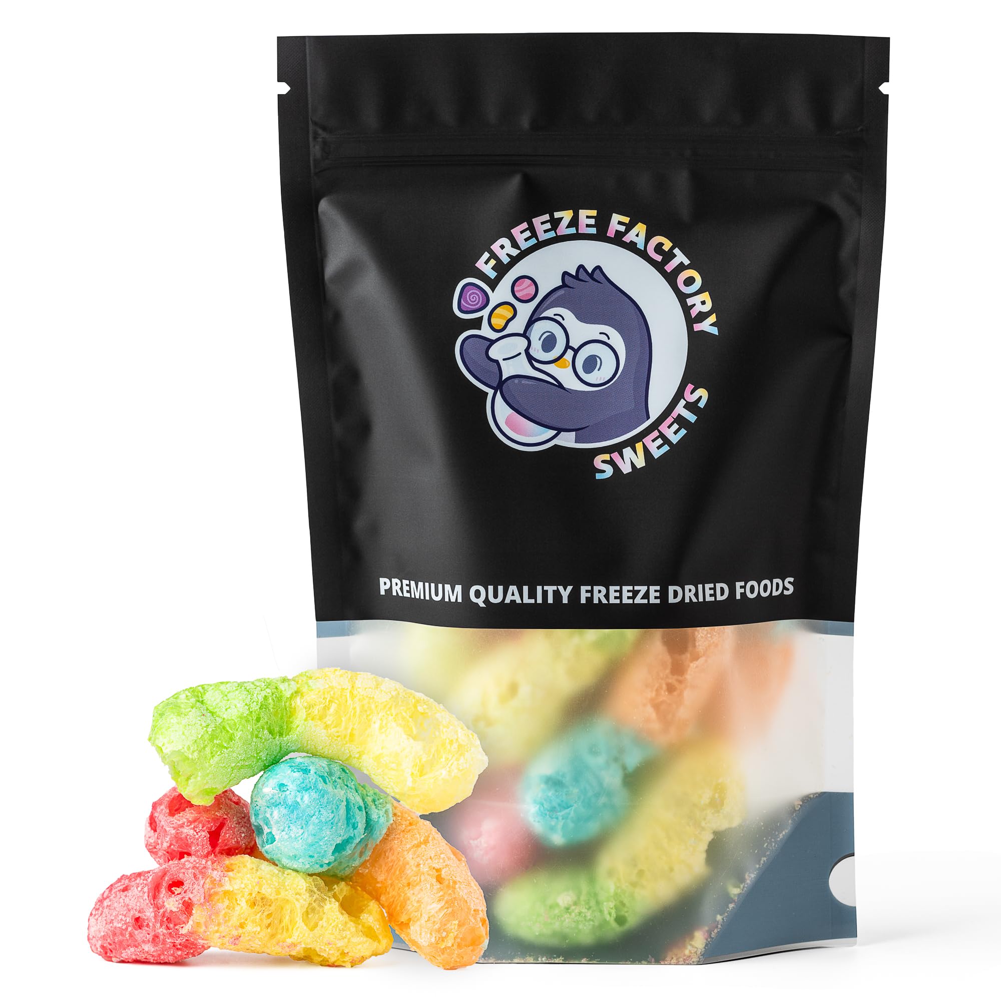 Freeze Dried Premium Sweets | Gummy Bear and Worm Freeze Sweets | Large ...