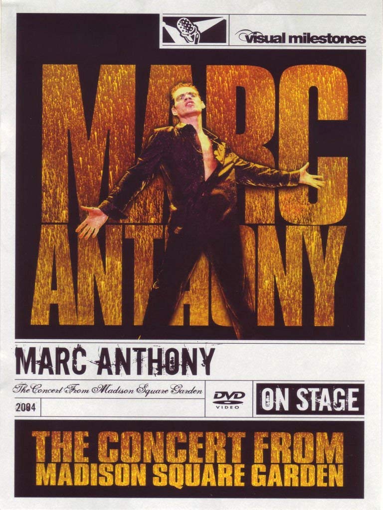 Marc Anthony: The Concert From Madison Square Garden [DVD] [2009] by ...