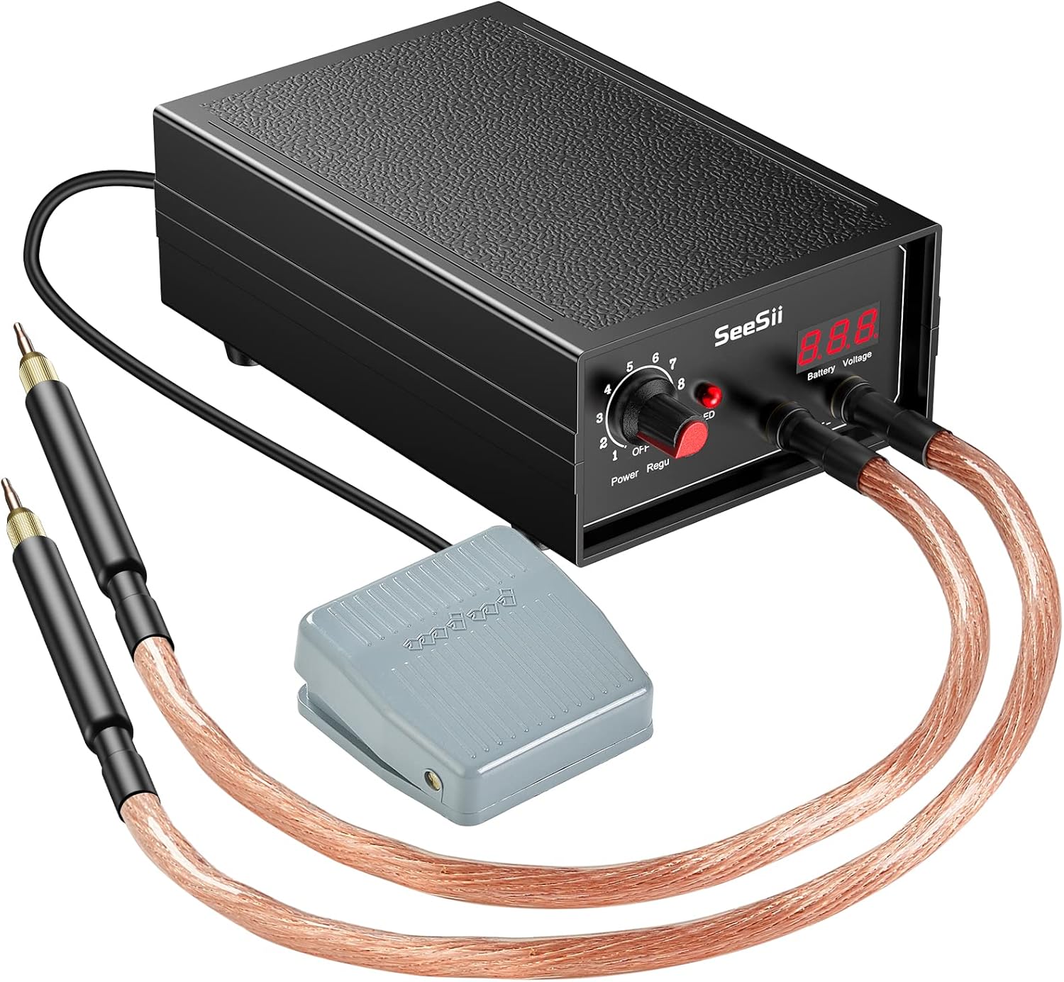 Seesii 5000W Powerful Portable Spot Welder with Adjustable Power