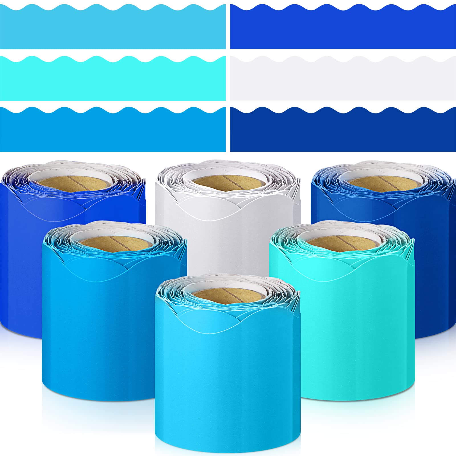 Snapklik.com : TaoBary 6 Rolls 196.8 Ft Colorful Halloween Classroom ...