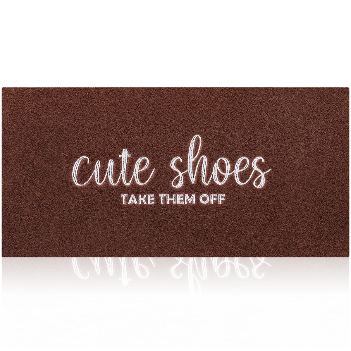 Cute Shoes Take Them Off Outdoor Mat Indoor Door Mat Entryway Rubber ...