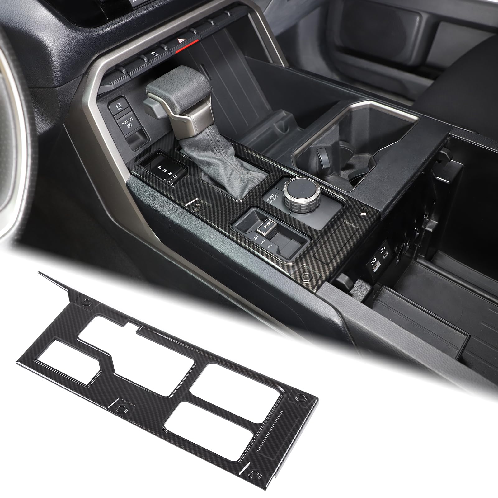 Amazon.com: Aunginsy Central Control Gear Shift Panel Trim Cover ...