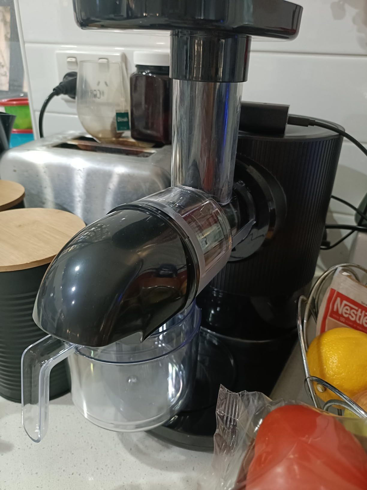 Healthy Choice Cold Press Slow Juicer - High Juice Yield, Minimal ...