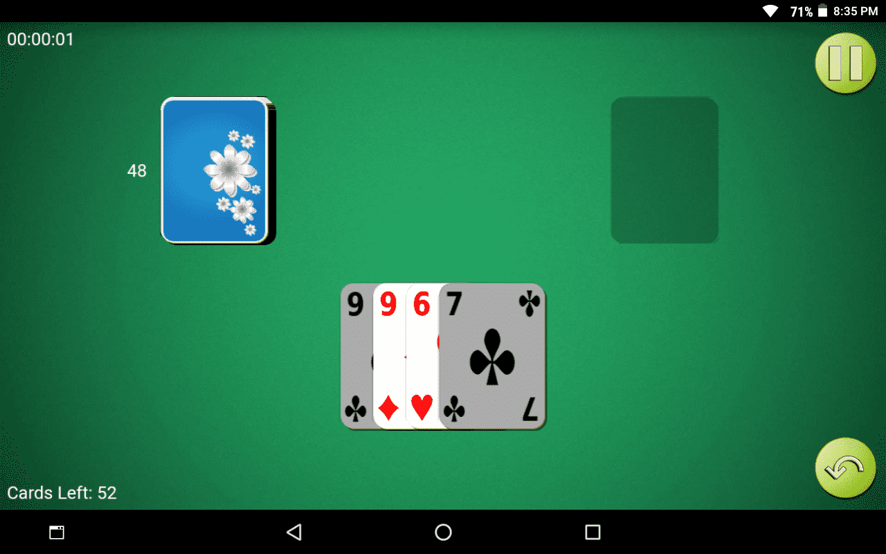 One-handed Solitaire - App on Amazon Appstore