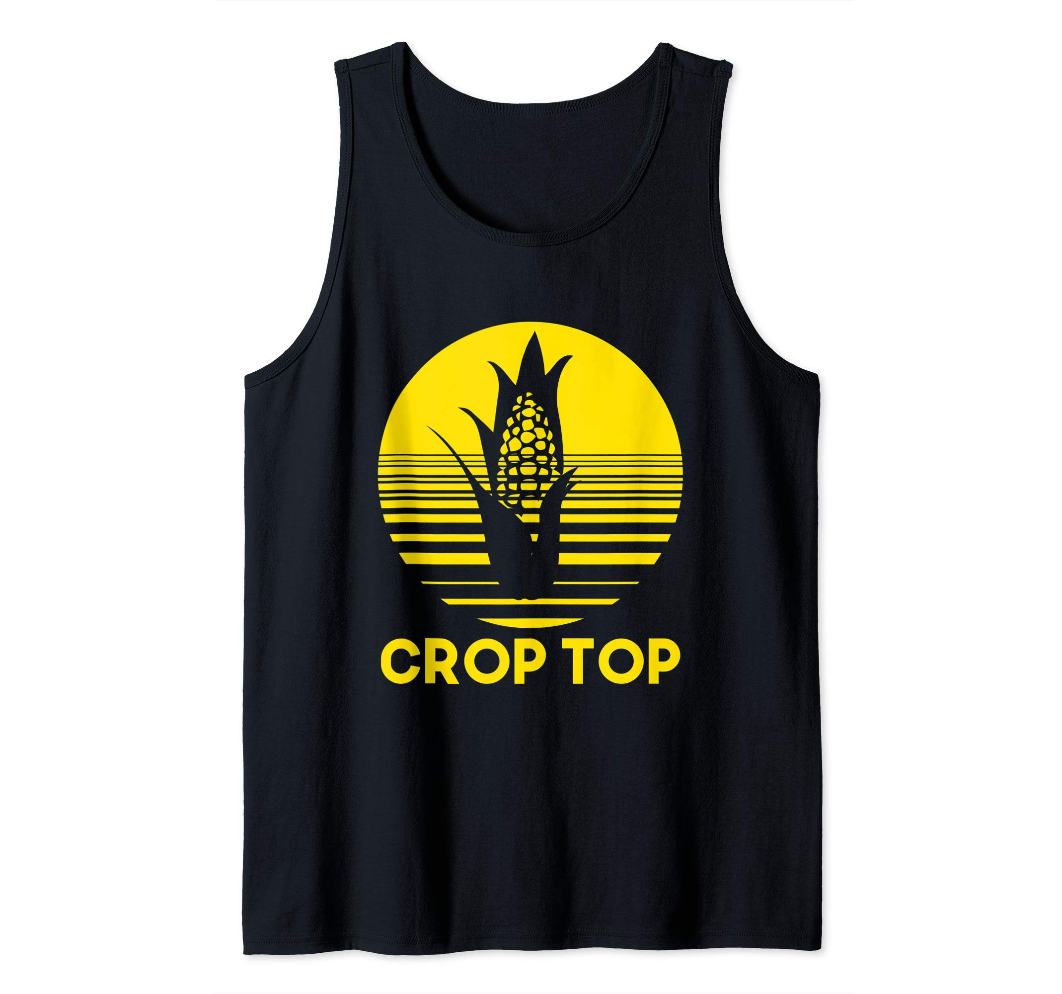 Amazon.com: Corn Crop Top Funny Farmer Farming Corn Lover Summer Gift ...