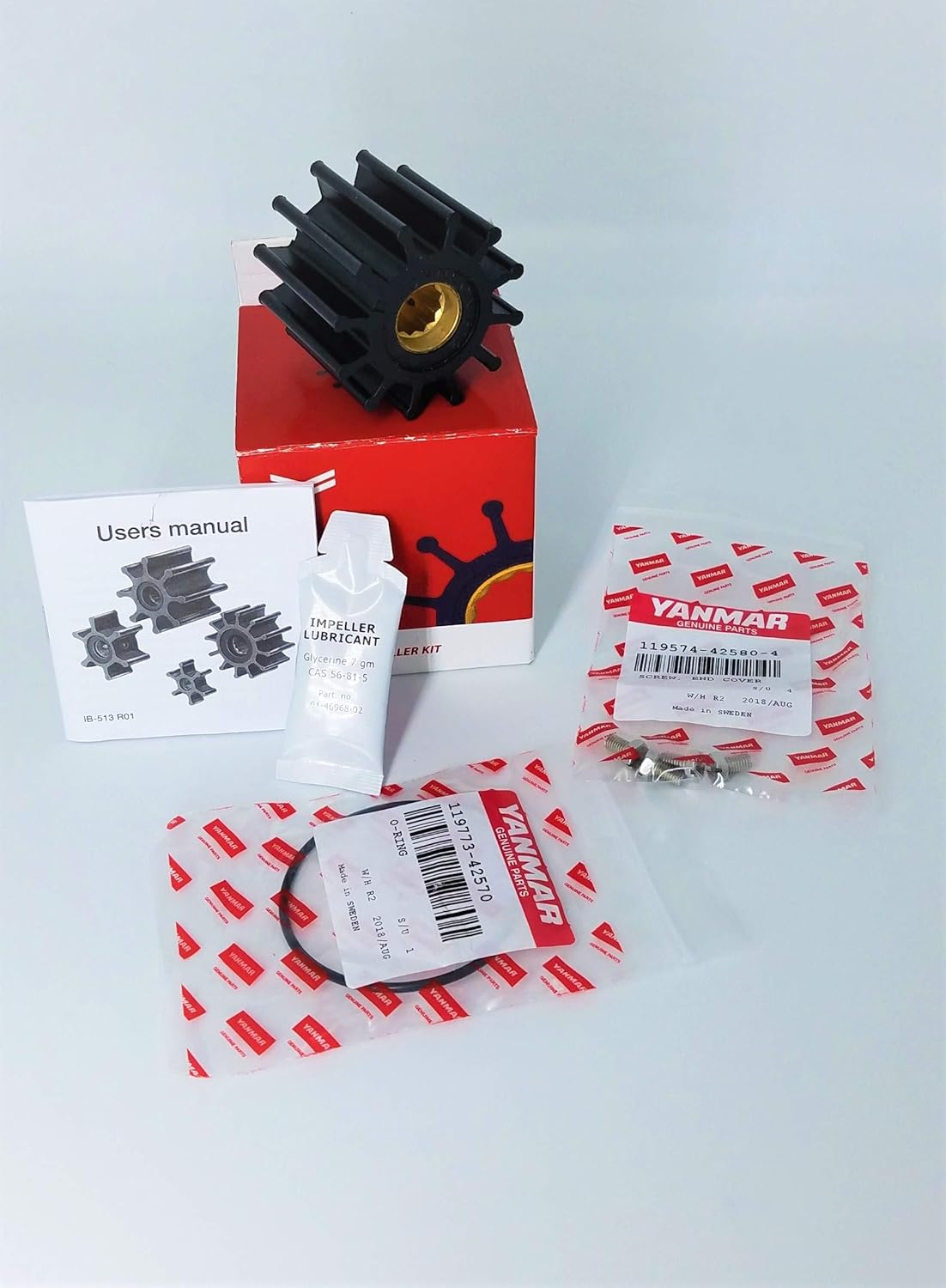 Amazon.com: Yanmar Impeller Pump Kit 119773-42640 Genuine OEM : Automotive