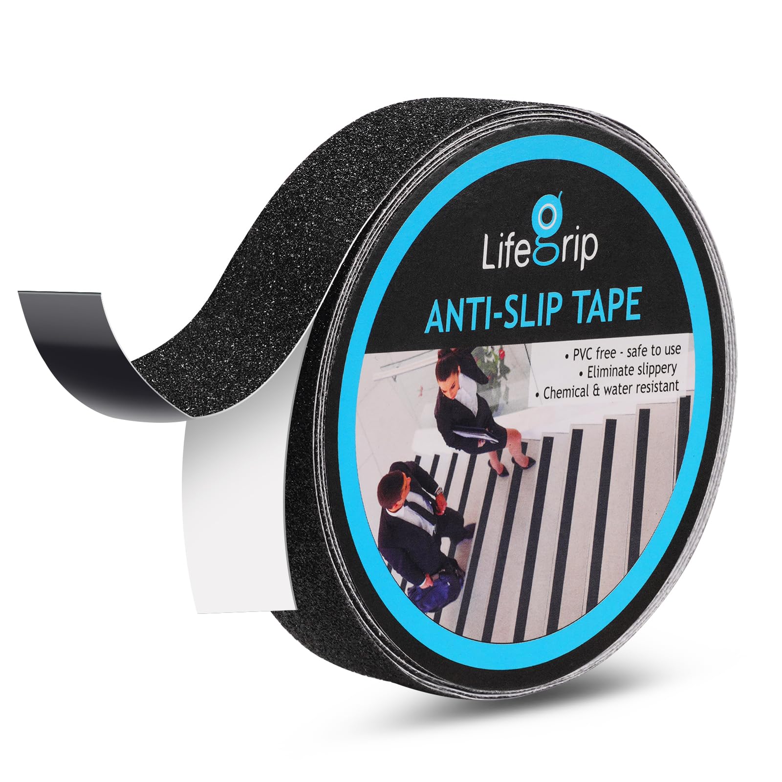 Lifegrip Anti Slip Traction Tape, 1 Inch x 15 Foot Friction Tape - Best ...